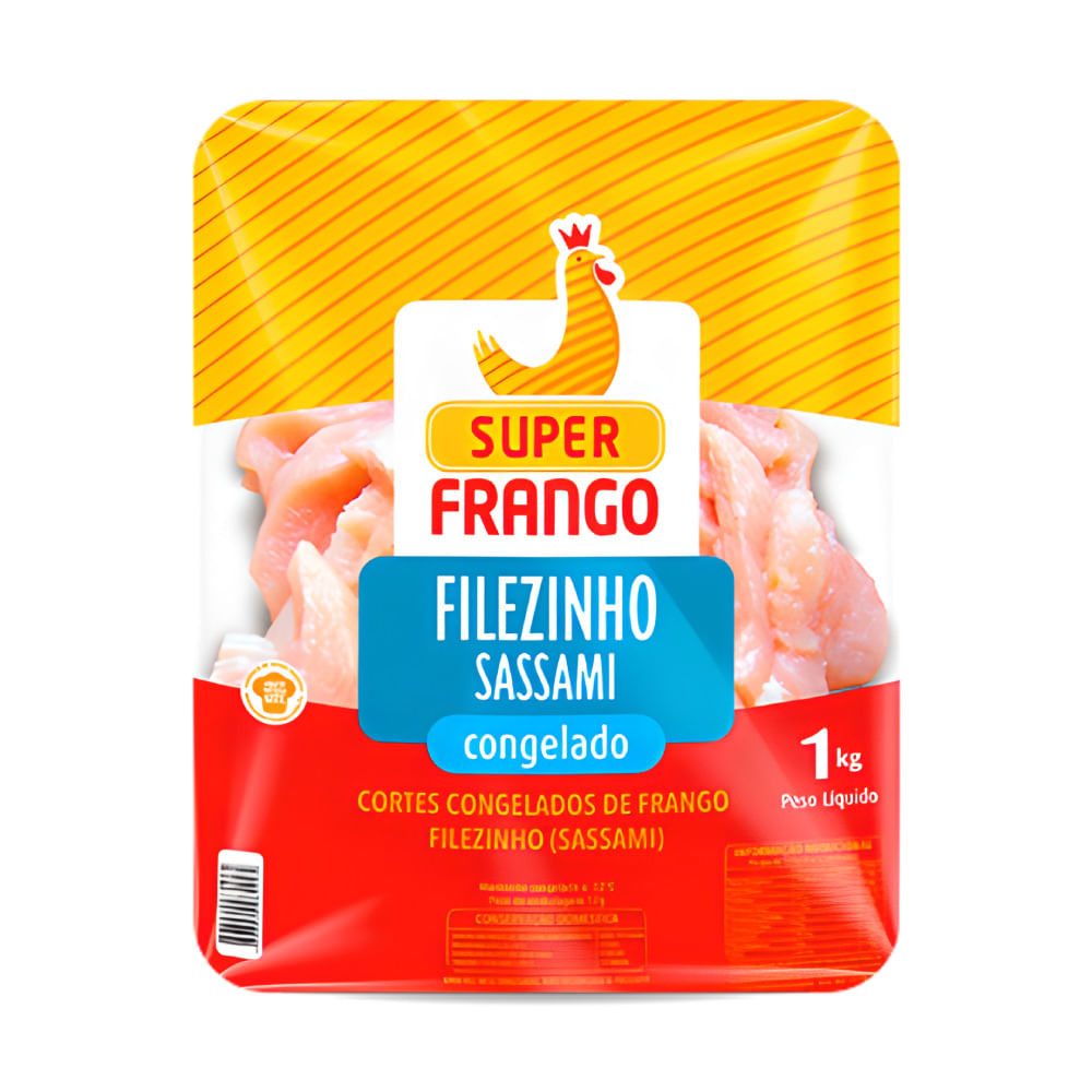Filezinho Sassami Super Frango Bandeja 1Kg | GBarbosa
