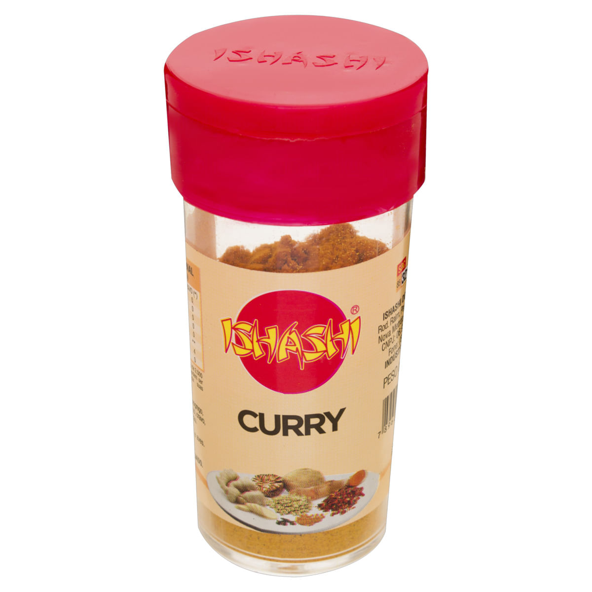 Curry Ishashi Frasco 30g | GBarbosa