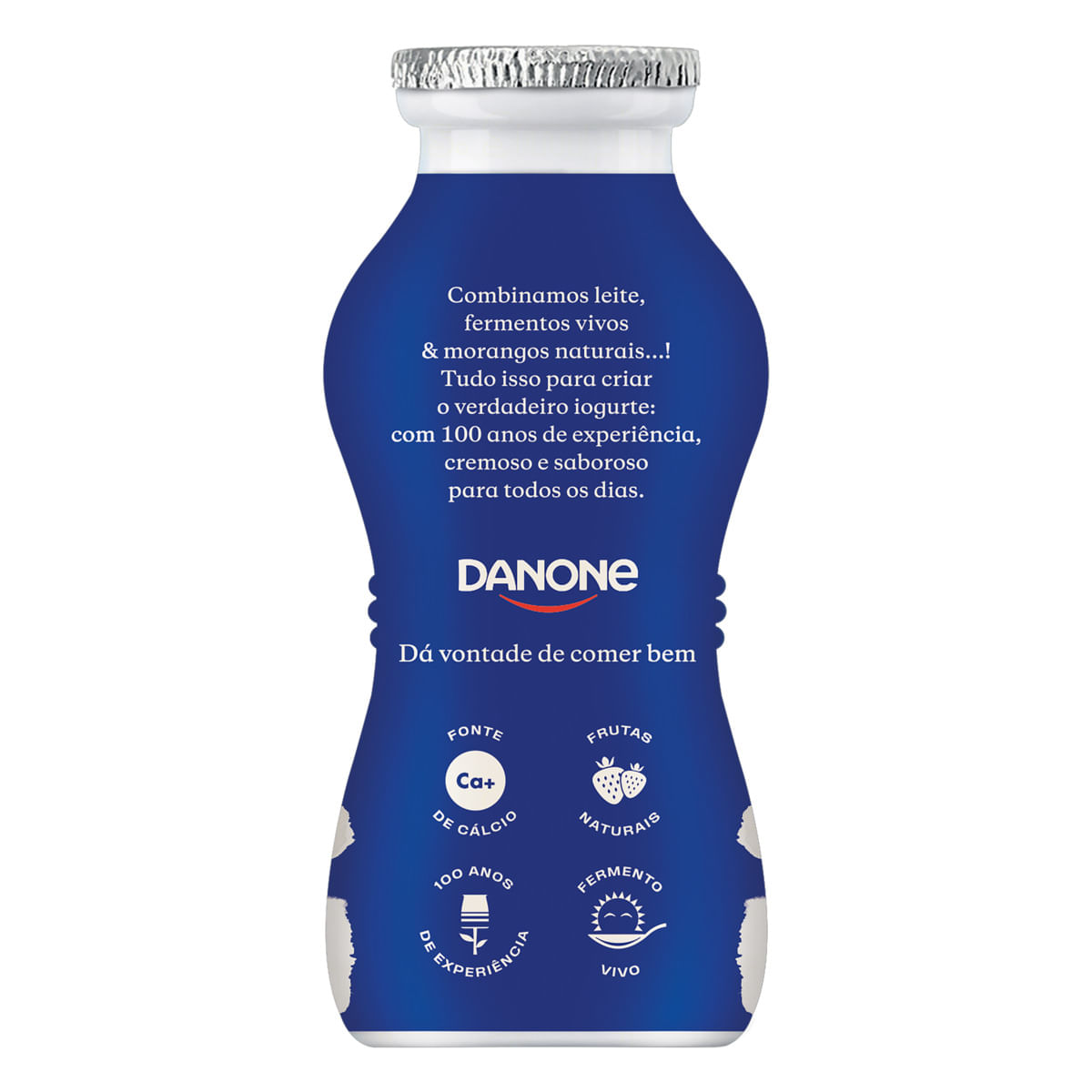 Iogurte Líquido Danone Morango 170g | GBarbosa