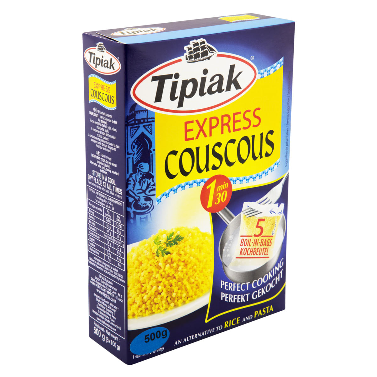 Couscous Tipiak French Express 500g | GBarbosa