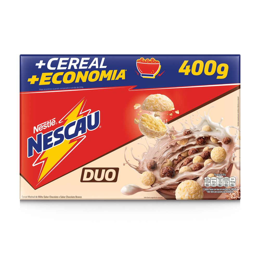 Cereal Matinal Nescau Duo Caixa 400g | Cereal | Gbarbosa