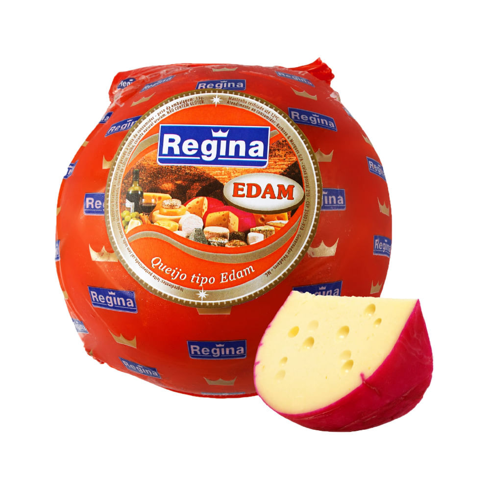 Queijo Edam Regina Fatiado | GBarbosa