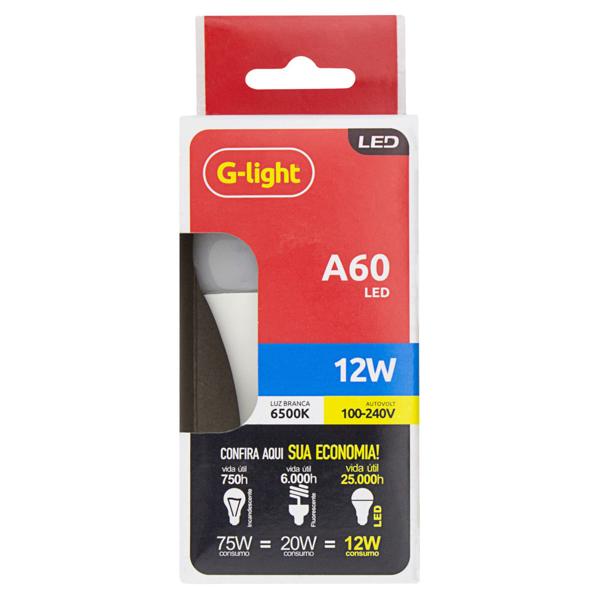 Lâmpada Led G-light 12W Autovolt | Lâmpadas Led | Gbarbosa