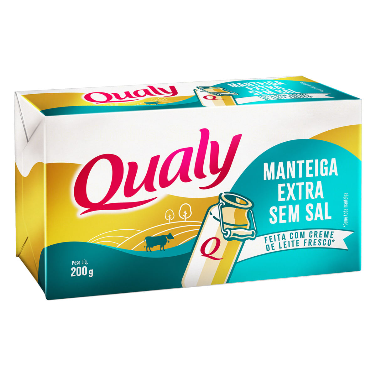 Manteiga Qualy Extra s/ Sal Tablete 200g | Manteiga | Gbarbosa Manteiga Qualy Extra s/ Sal Tablete 200g | Manteiga | Gbarbosa