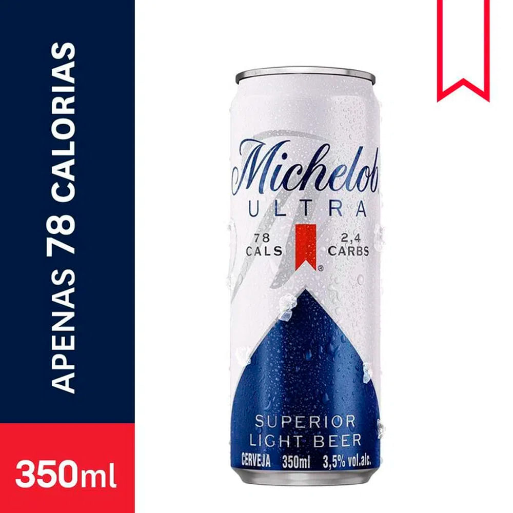 Cerveja Michelob Ultra Superior Light Beer Lata 350ml | Especiais | Gbarbosa
