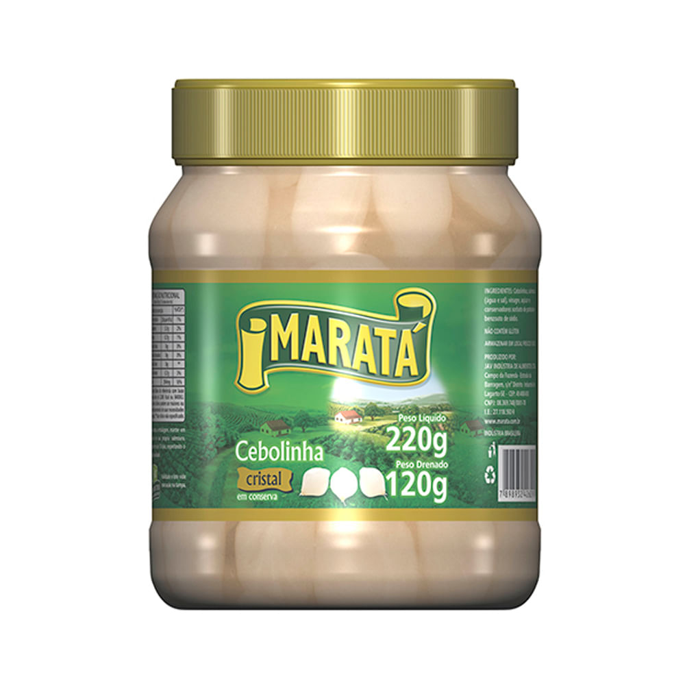 Cebolinha Maratá Cristal Pote 220g | GBarbosa