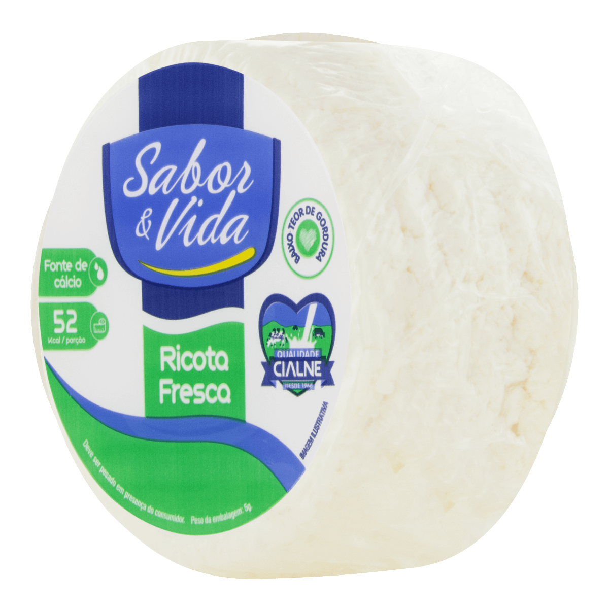 Queijo Ricota Fresco Sabor & Vida | GBarbosa